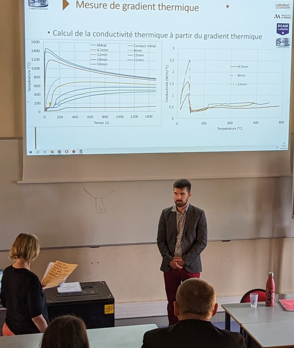 Soutenance de thèse de Morgan SOUETRE – Pôle Matériaux et Structures (MAS)